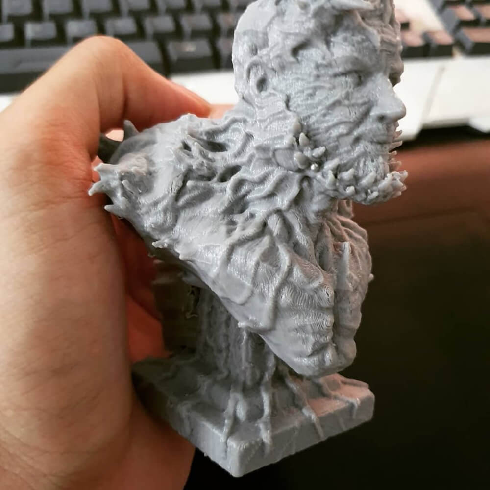 Venom - Tom Hardy Bust 3D Print Model by 3dprintmodel91