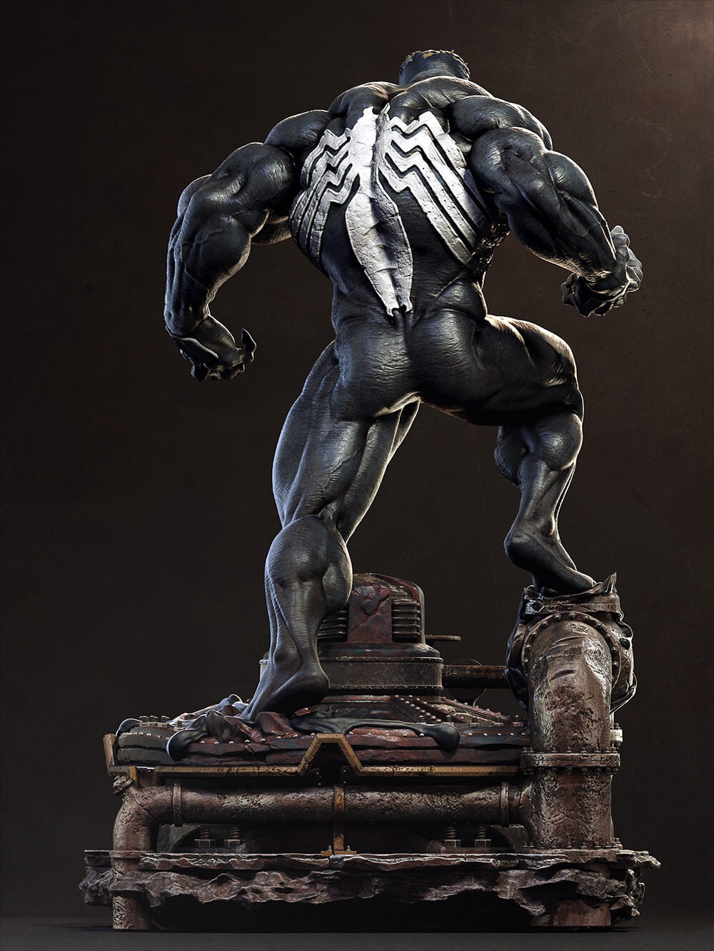Venom (Venom) - 3D Print Model by 3dprintmodel91