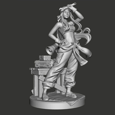 Winry Rockbell - Fullmetal Alchemist 3D Model by 3dprintmodel91