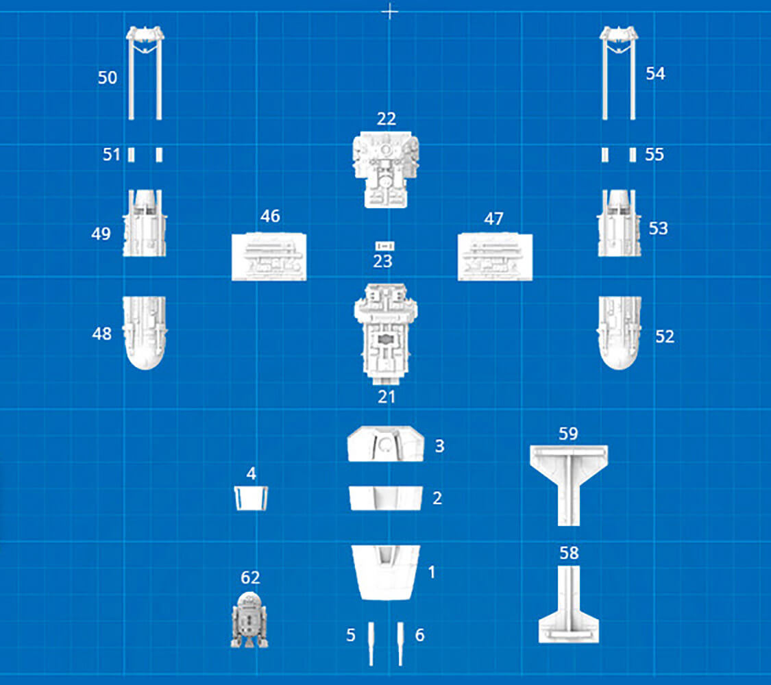 Y-Wing Starfighter - Star Wars 3D Model by 3dprintmodel91