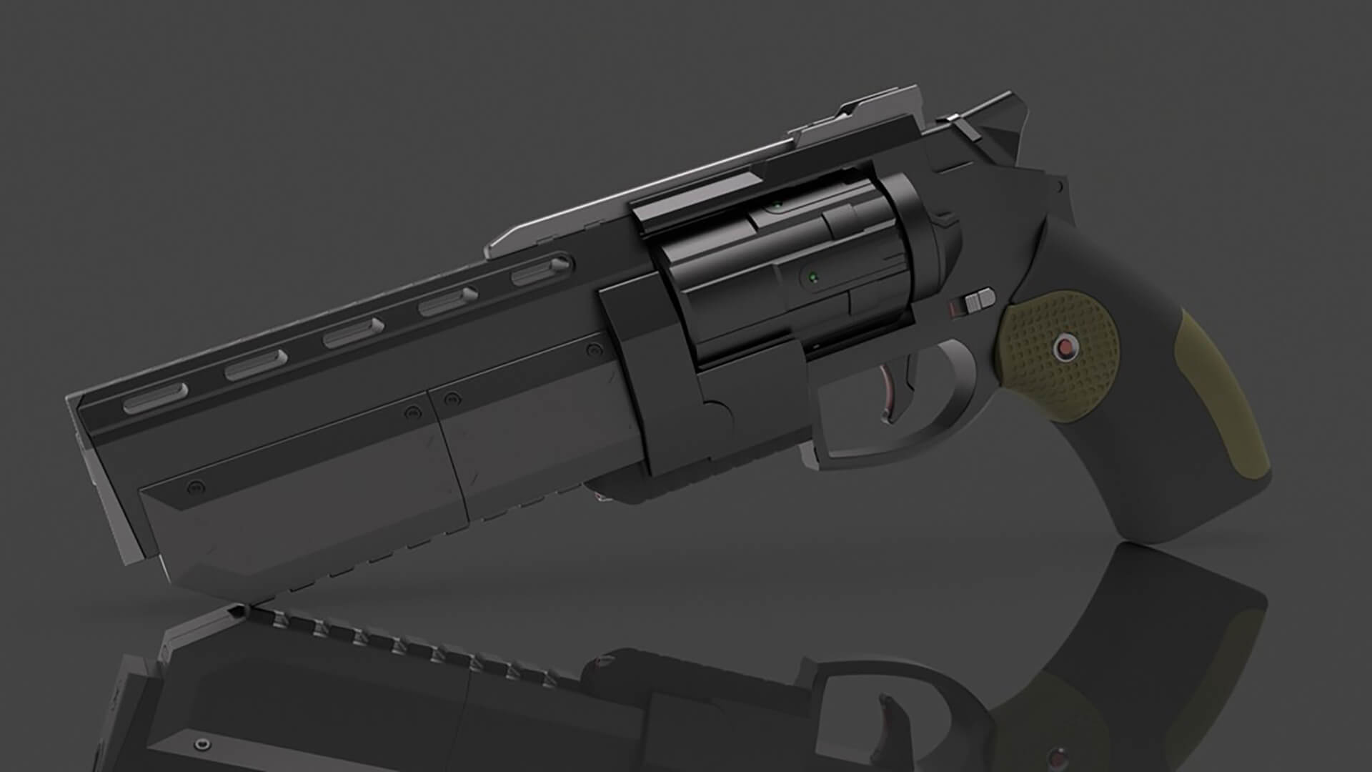 3Dwb Revolver - 3D Model by 3DPrintModel9x