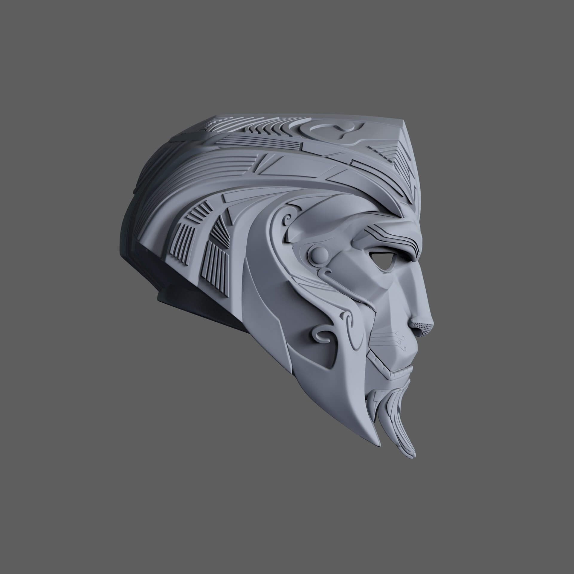 Anduin Wrynn WoW Helmet - 3D Print Model by 3DPrintModel9x