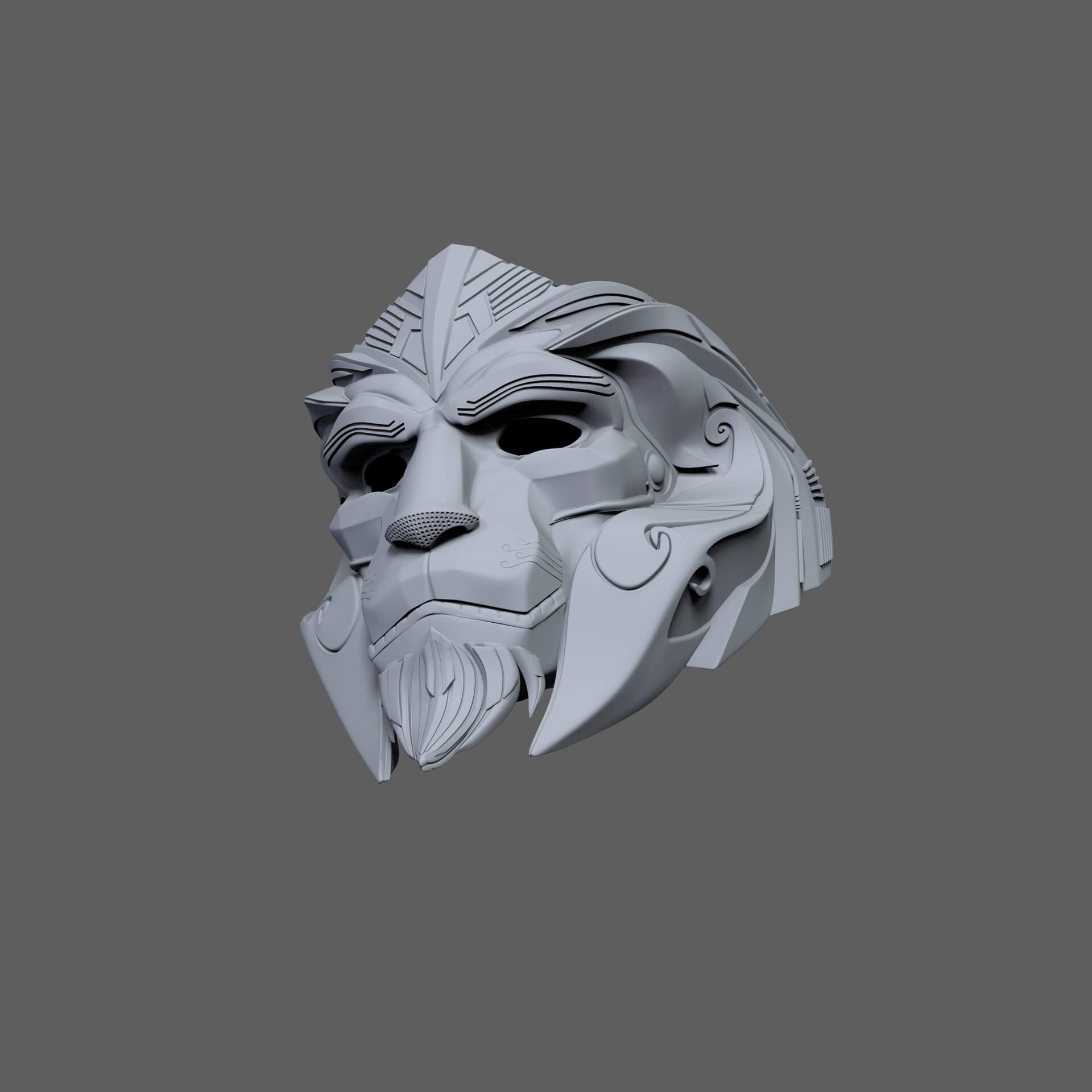 Anduin Wrynn WoW Helmet - 3D Print Model by 3DPrintModel9x