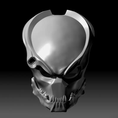 Berserker Predator Wearable Mask - 3D Model by 3DPrintModel9x