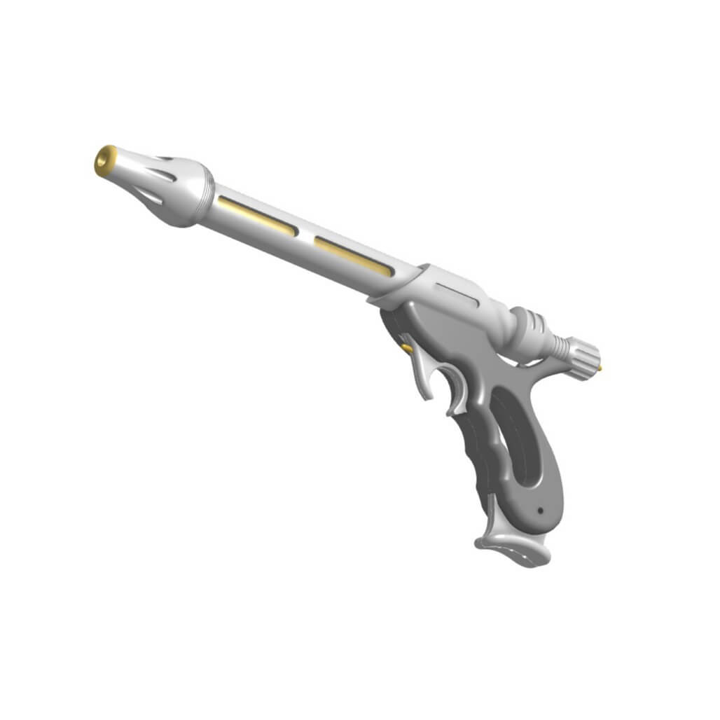 Blaster Westar 34 Weapon - 3D Model by 3DPrintModel9x