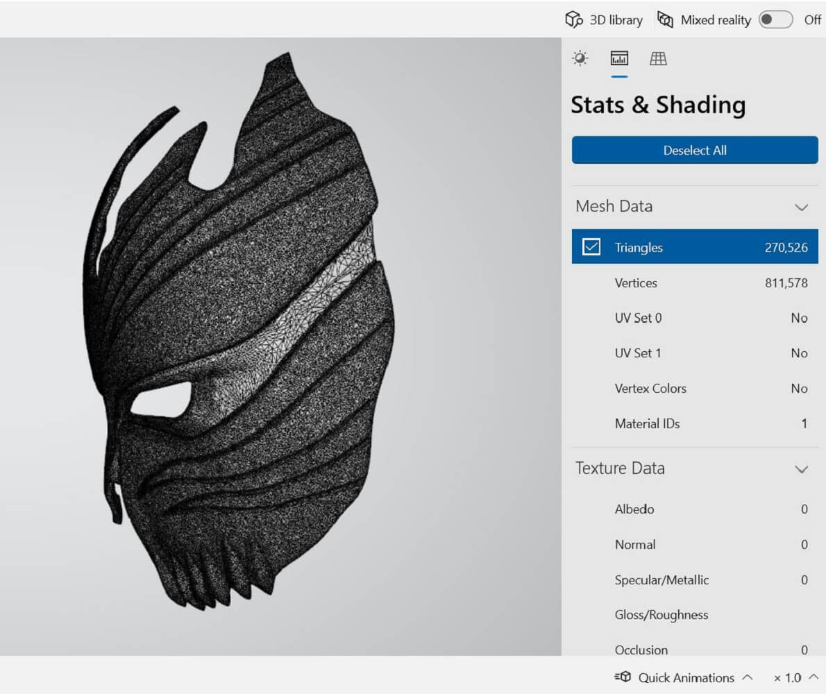Bleach Ichigo Half Hollow Mask - 3D Model by 3DPrintModel9x