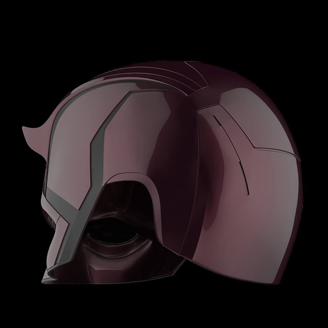 Daredevil Helmet - 3D Print Model by 3DPrintModel9x