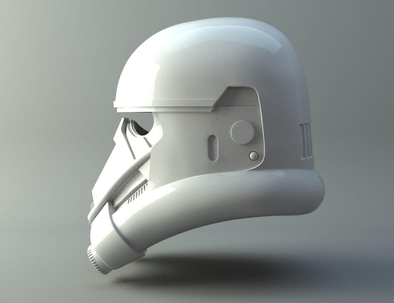 Deathtrooper Helmet on Star Wars - 3D Model by 3DPrintModel9x