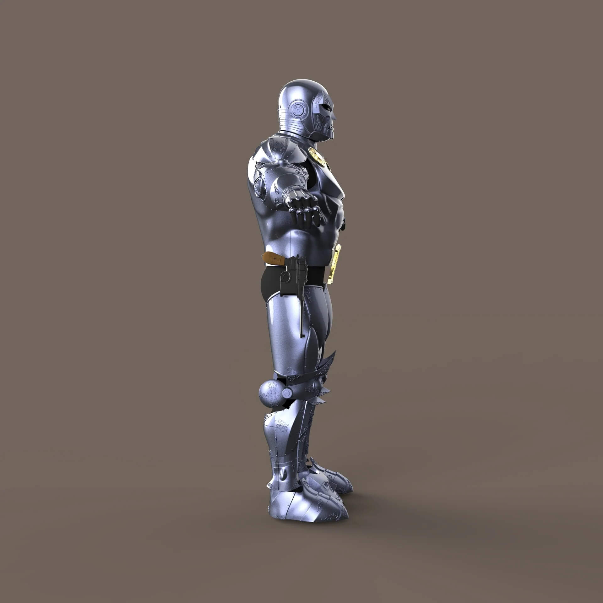 Dr Doom Full Armor From Legendary Series - 3D Model by 3DPrintModel9x