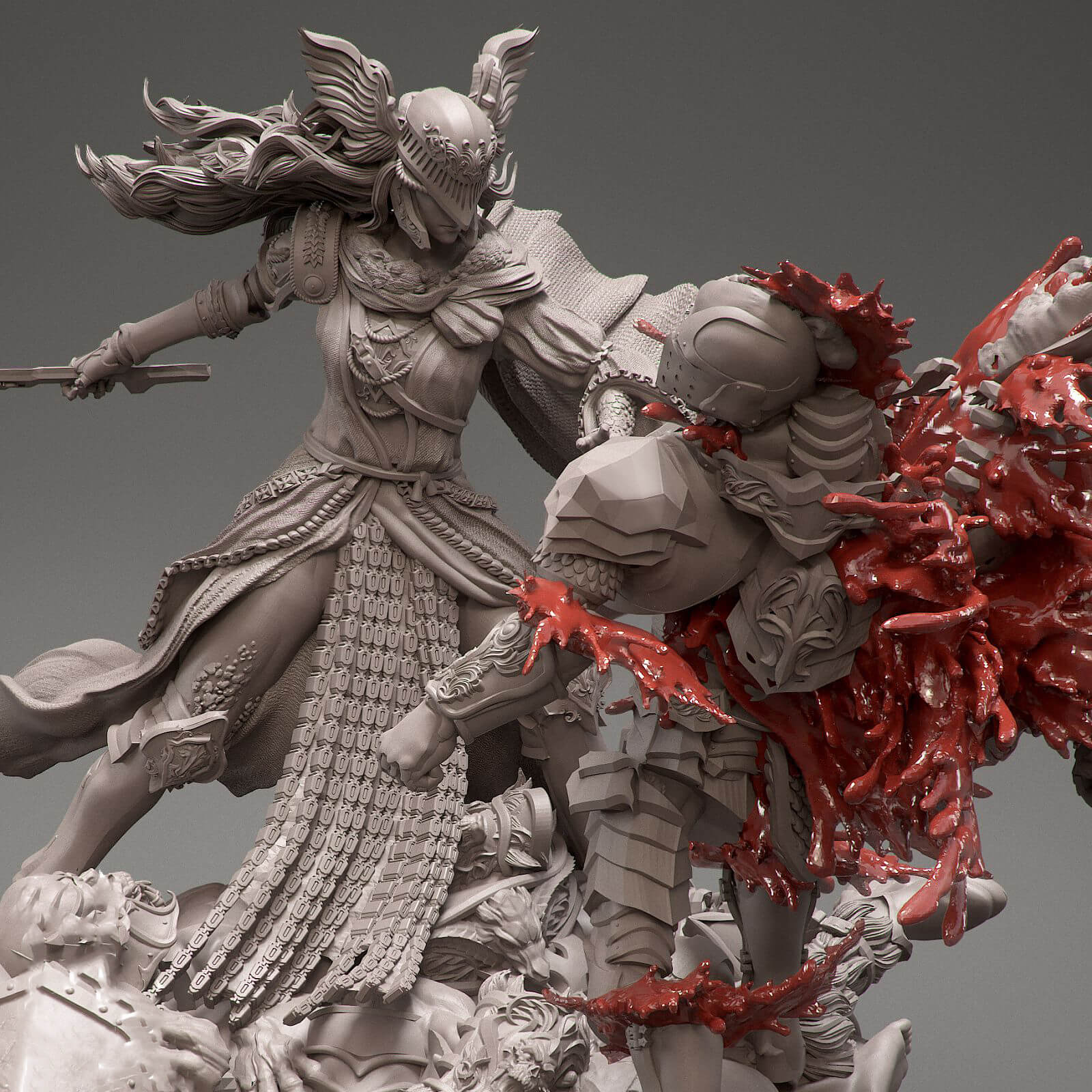 Elden Ring Figures - 3D Model by 3DPrintModel9x