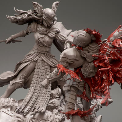Elden Ring Figures - 3D Model by 3DPrintModel9x