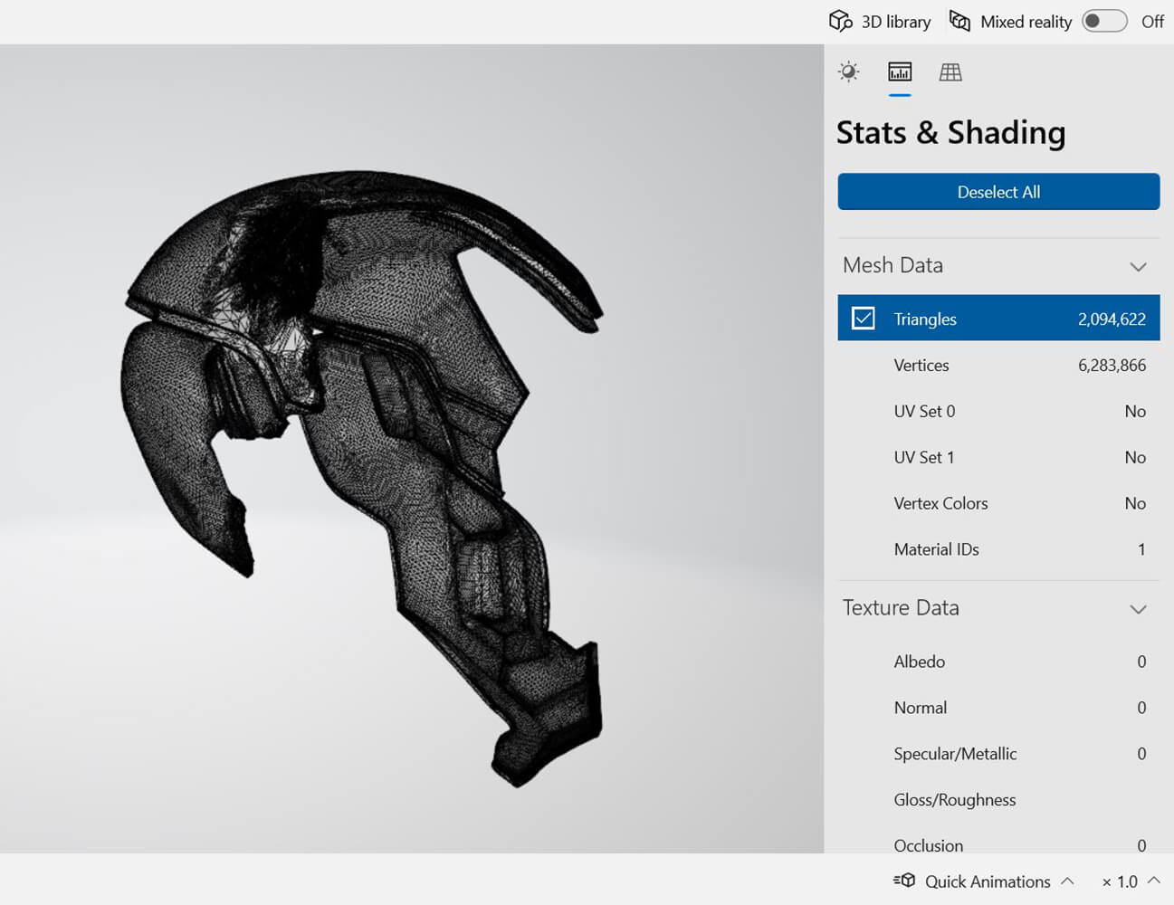 Iron Man Mark L MK 50 Damaged Smashed Helmet Endgame - 3D Model by ...