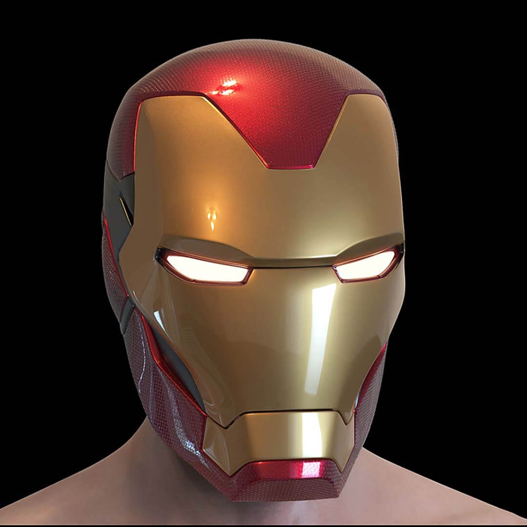 Iron Man MK85 Helmet - 3D Print Model by 3DPrintModel9x