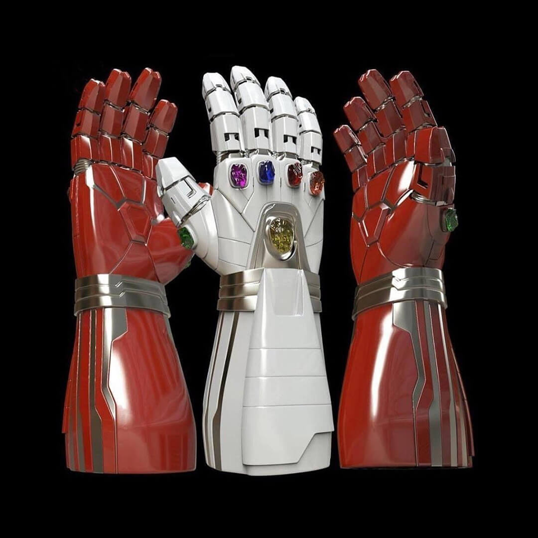 Iron Man Nano Infinity Gauntlet - 3D Model by 3DPrintModel9x