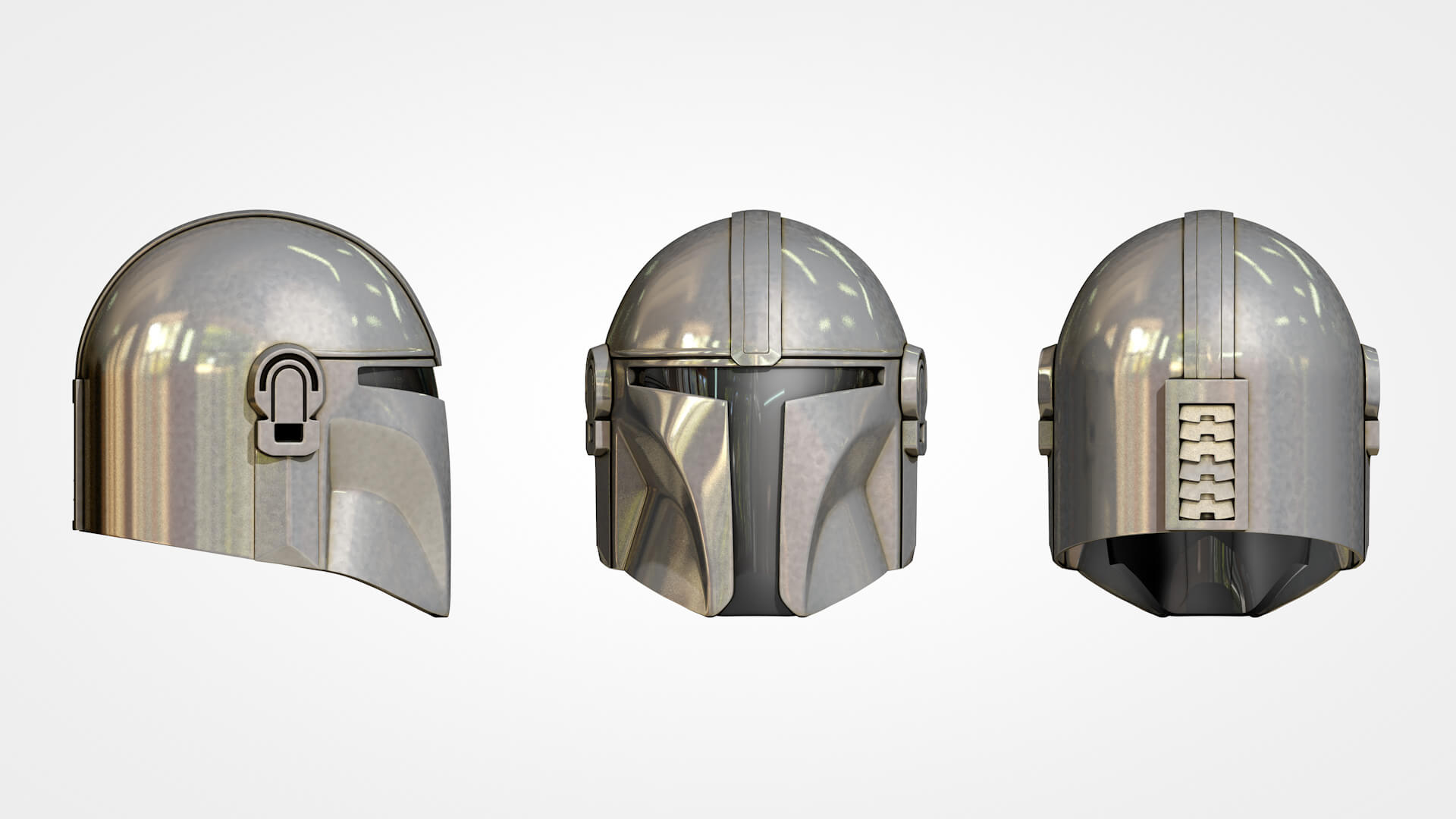 Mandalorian Helmet Stl - 3D Model by 3DPrintModel9x