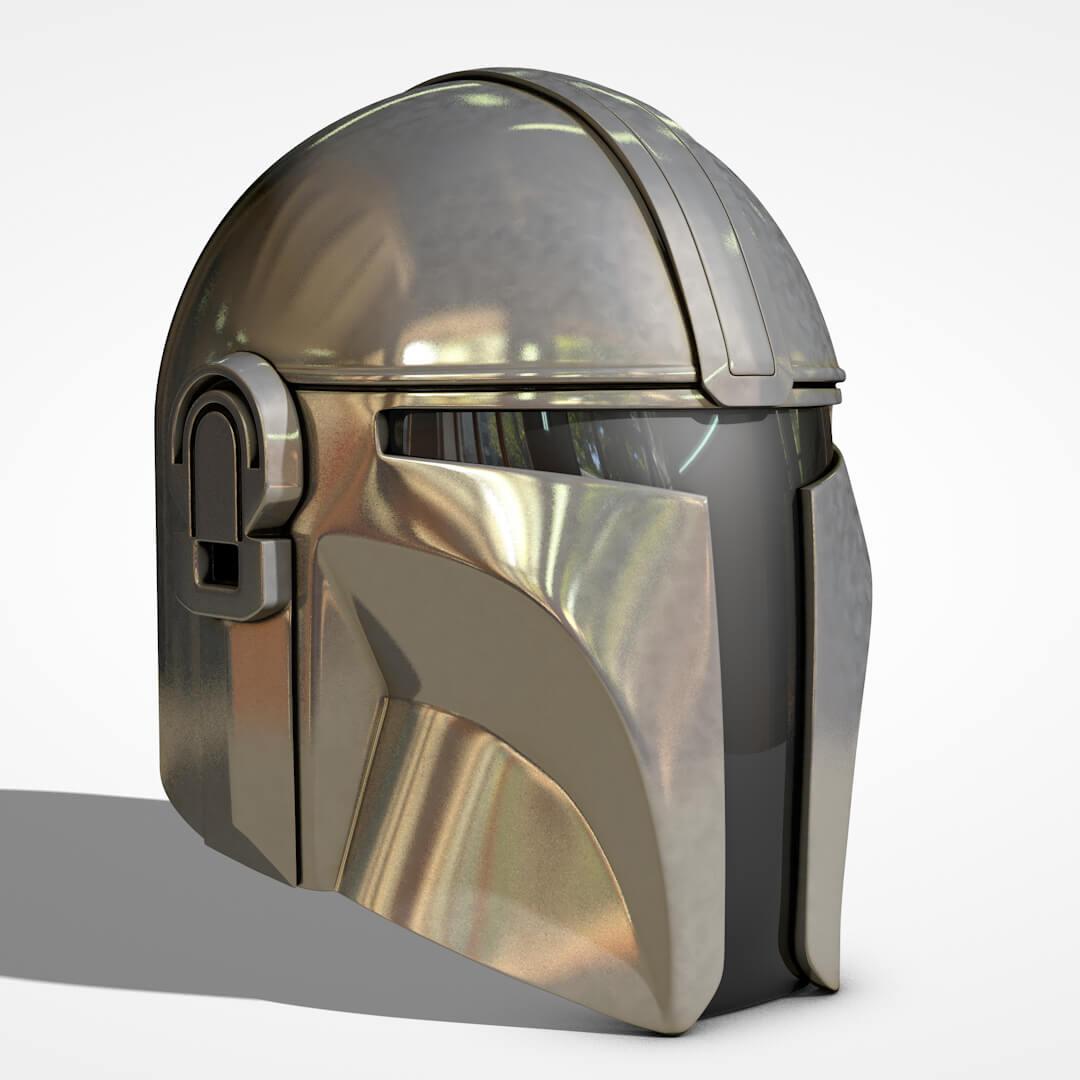 Mandalorian Helmet Stl - 3D Model by 3DPrintModel9x