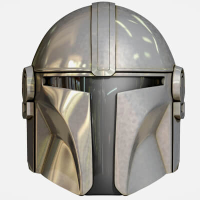 Mandalorian Helmet Stl - 3D Model by 3DPrintModel9x
