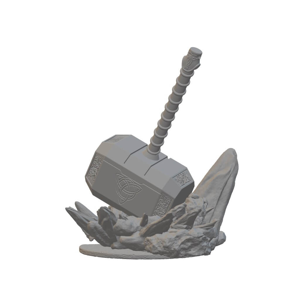 Marvel Thor Hammer - 3D Print Model by 3DPrintModel9x