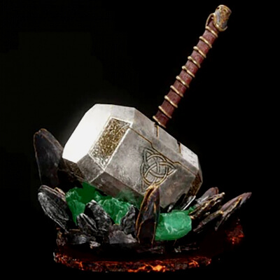 Marvel Thor Hammer - 3D Model by 3DPrintModel9x