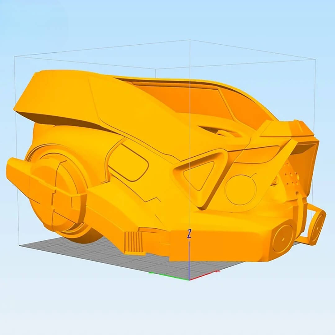 Mass Effect Andromeda Ryder Pathfinder Helmet - 3D Model by 3DPrintModel9x