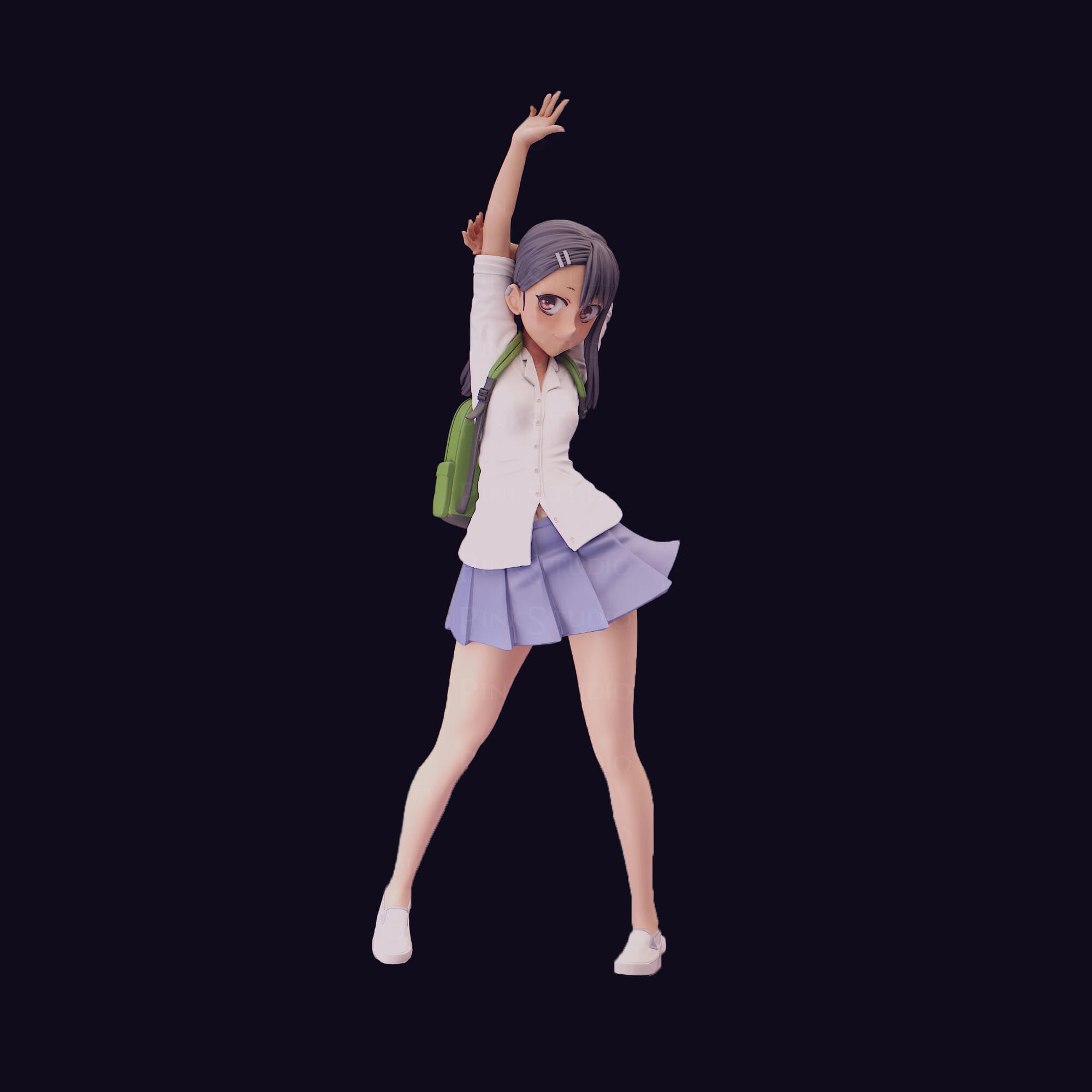 Nagatoro Schoolgirl Figures - 3D Print Model by 3DPrintModel9x