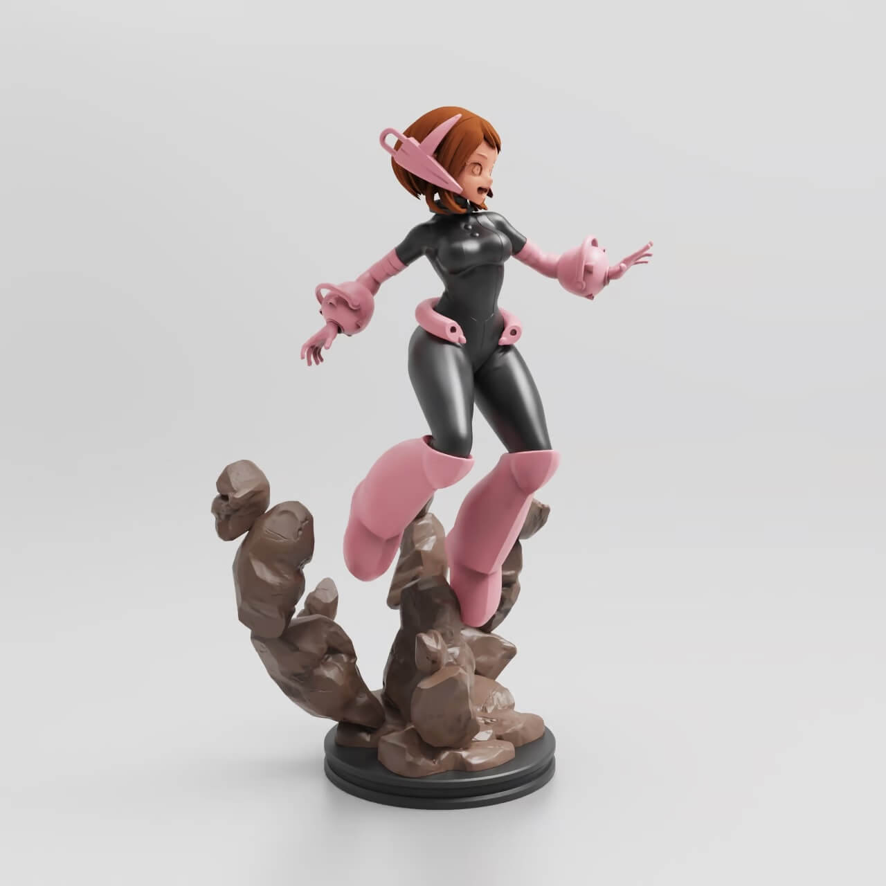 Ochaco Uraraka Figure - 3D Print Model by 3DPrintModel9x