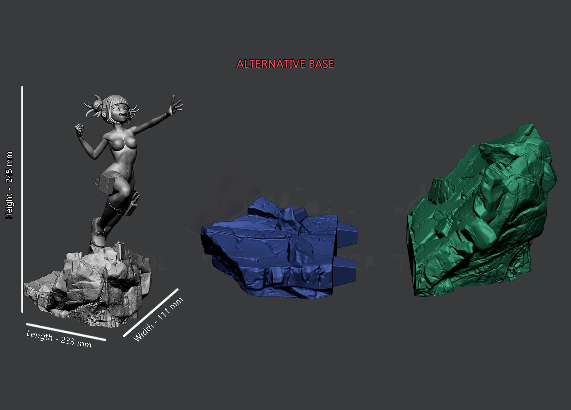 Ochaco Uraraka NSFW - 3D Model by 3DPrintModel9x