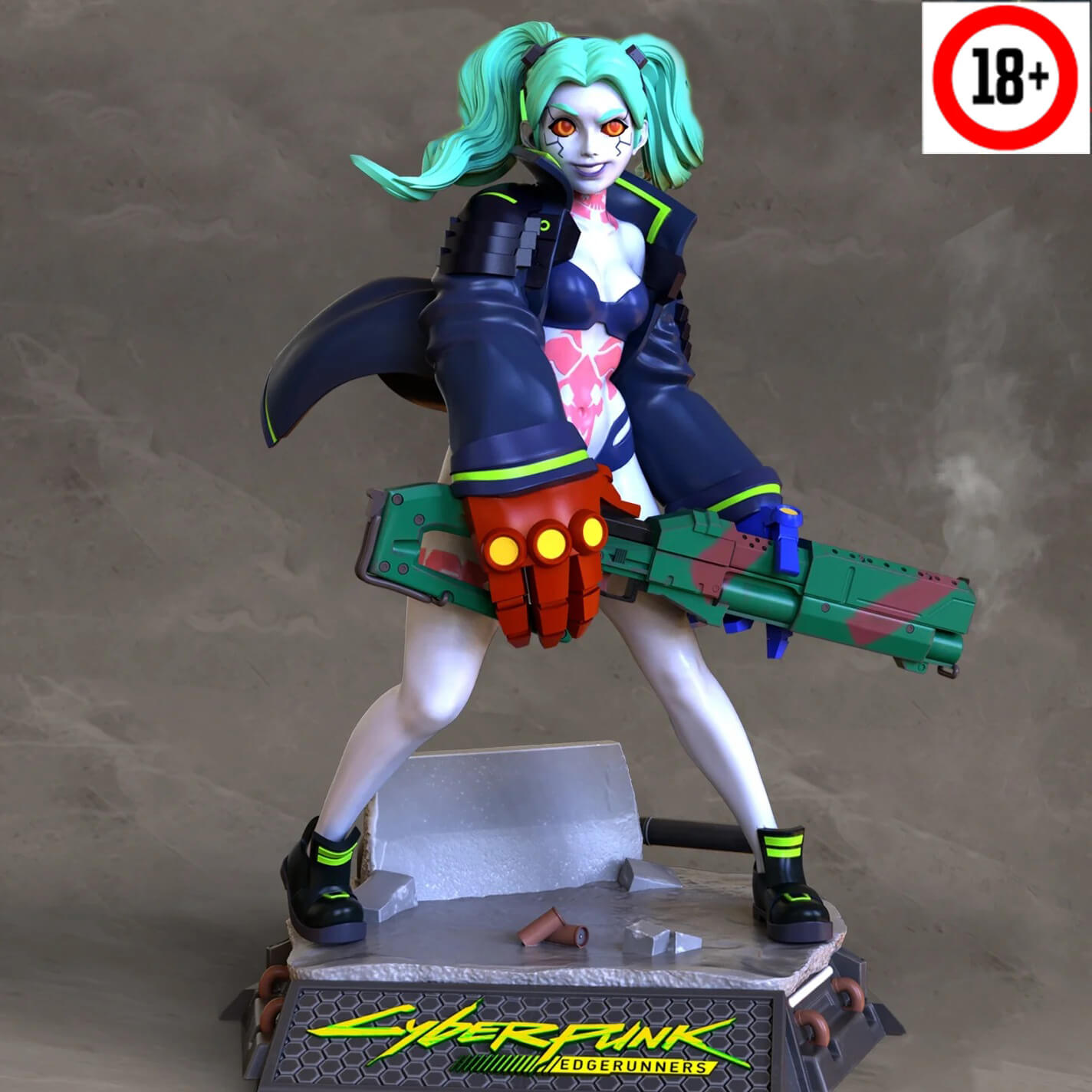 Rebecca Cyberpunk Edgerunners Figure 3D Model Ready To Print by ...