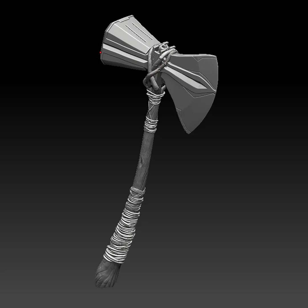 Strombreaker Thor Infinity War Axes - 3D Model by 3DPrintModel9x
