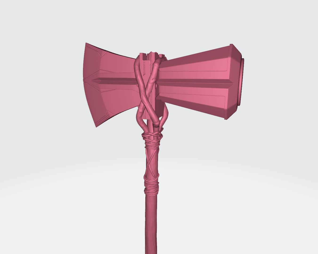 Strombreaker Thor Infinity War Axes - 3D Model by 3DPrintModel9x