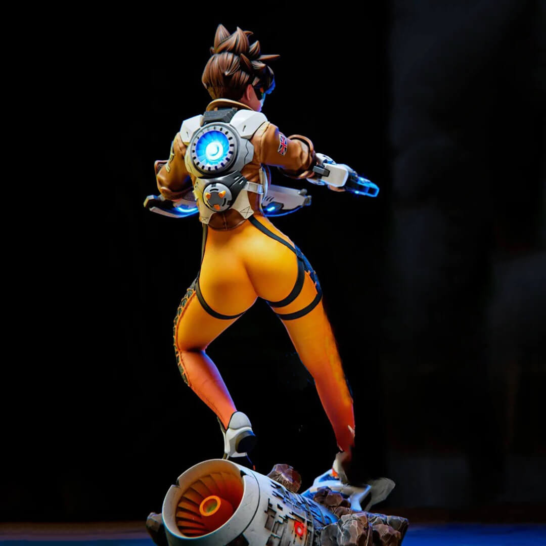 Tracer Overwatch Figures - 3D Model by 3DPrintModel9x