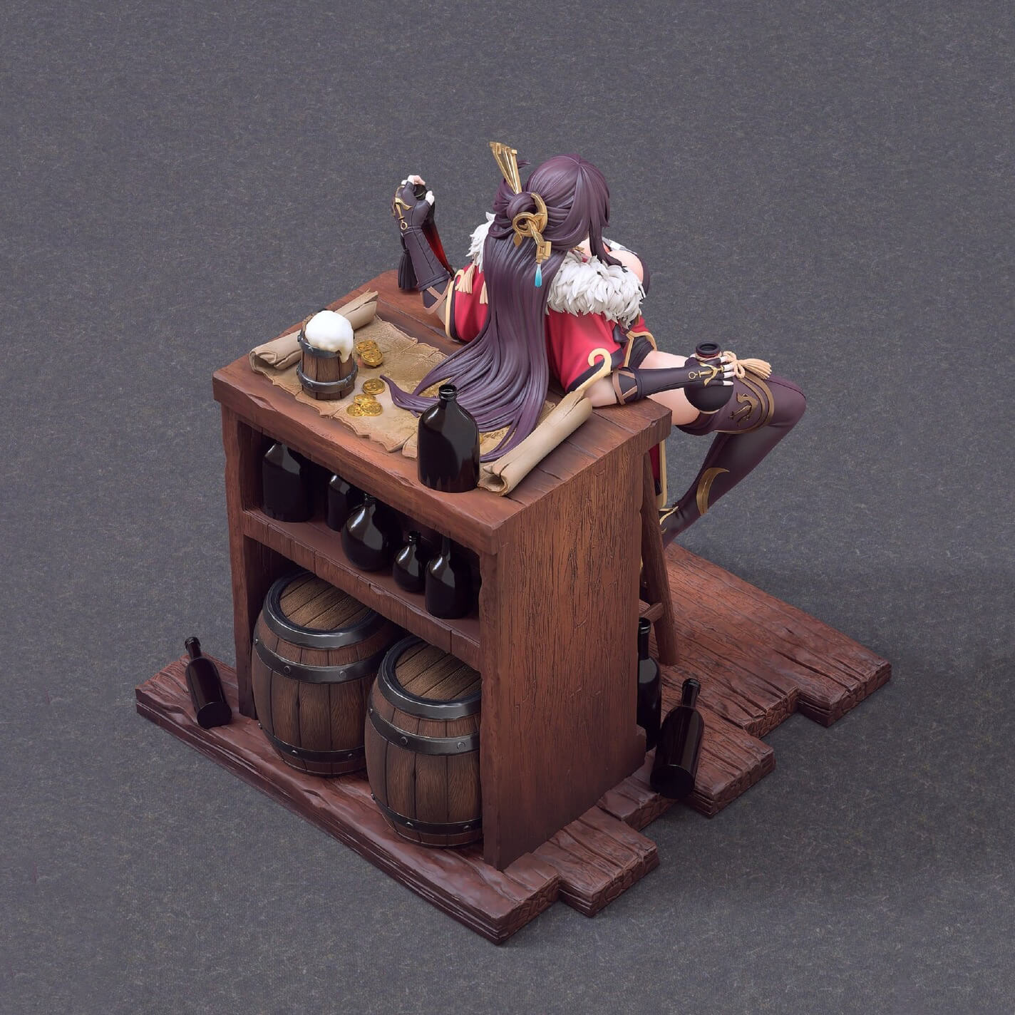 Beidou Genshin Impact Fanart - 3D Model by 3dprintmodelSG