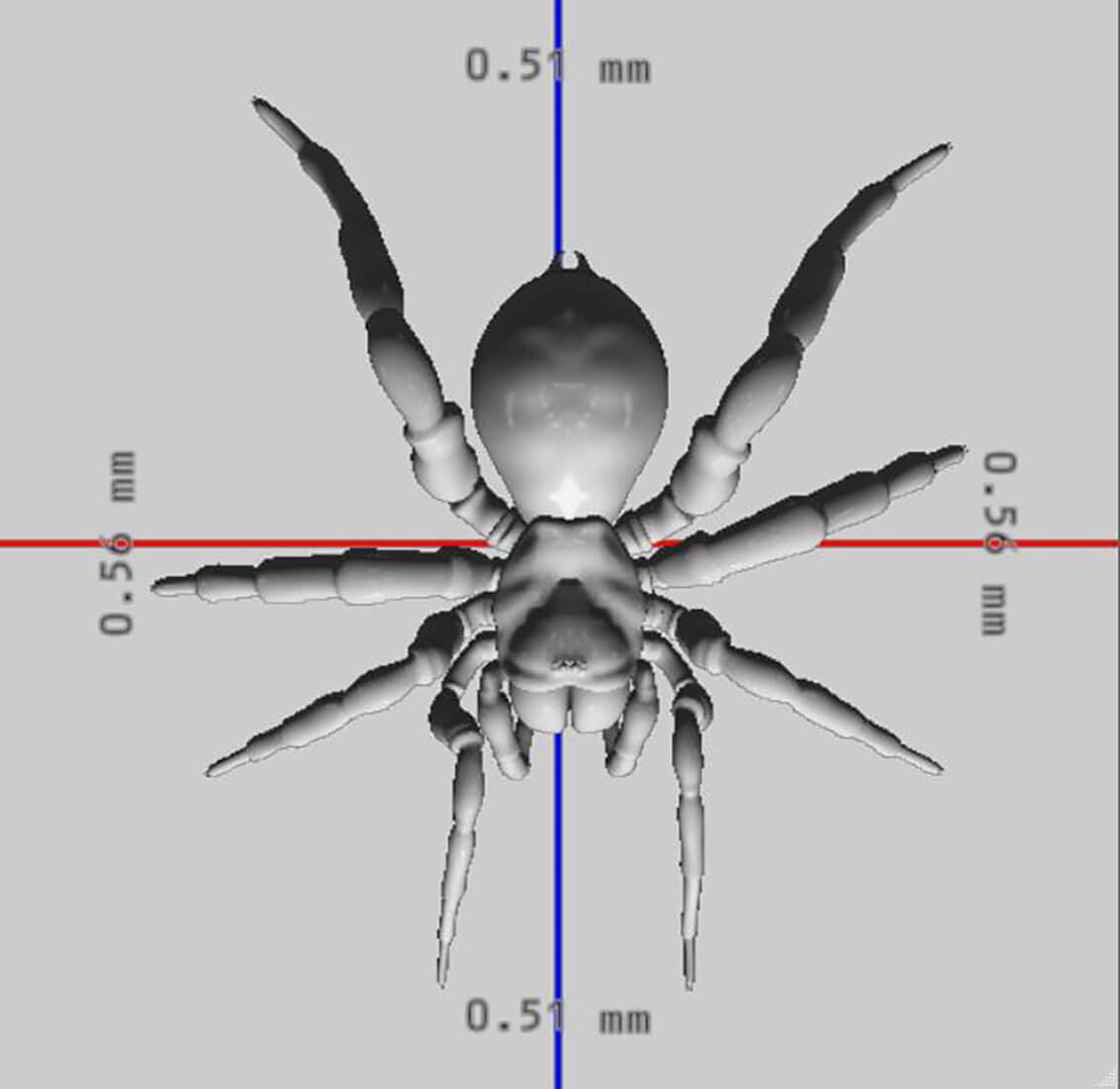 Creepy Spider - 3D Model by 3dprintmodelSG