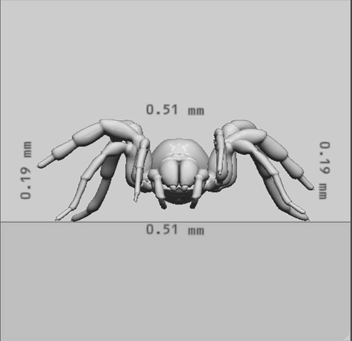 Creepy Spider - 3D Model by 3dprintmodelSG