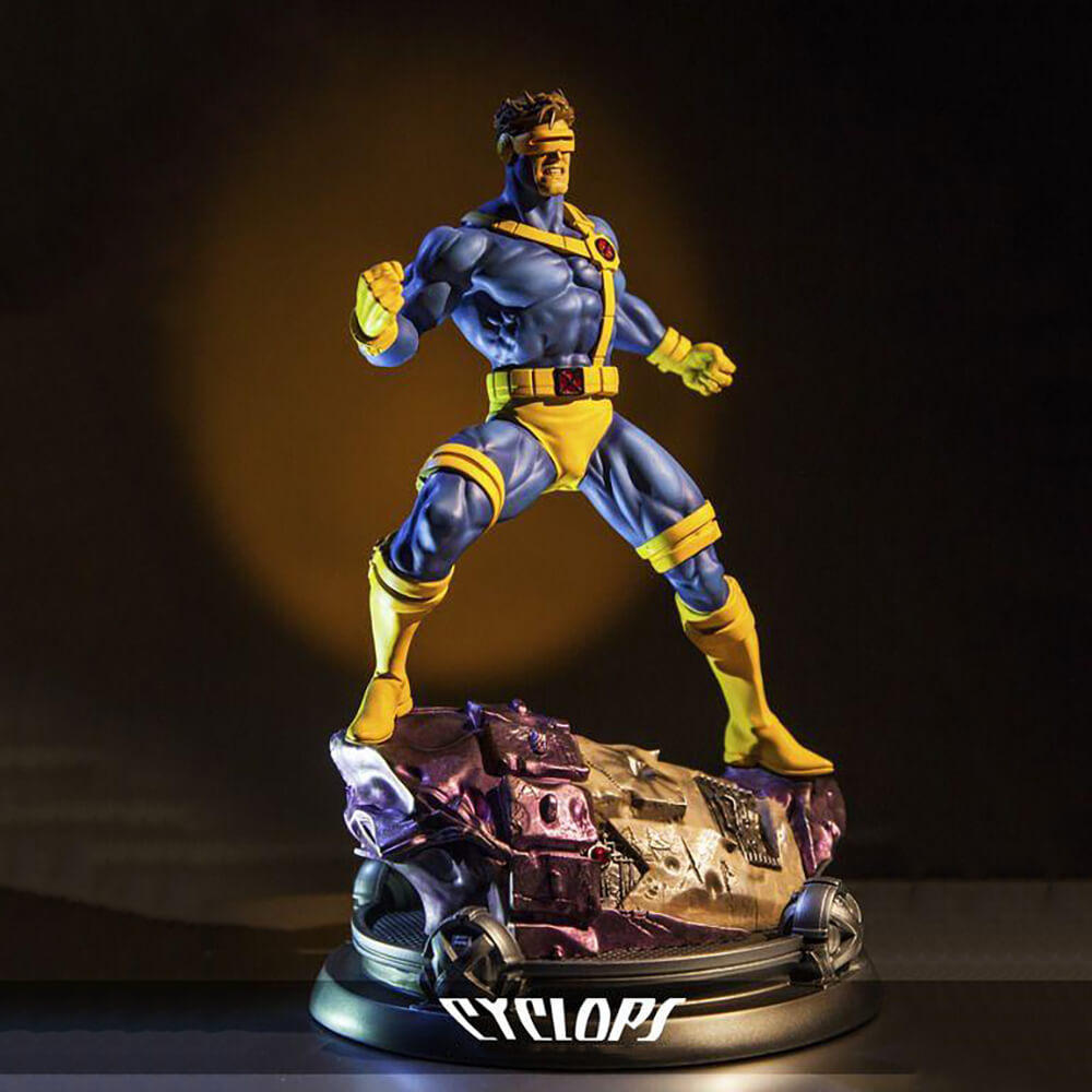 Cyclops The X-Men 3D Model by 3dprintmodelSG