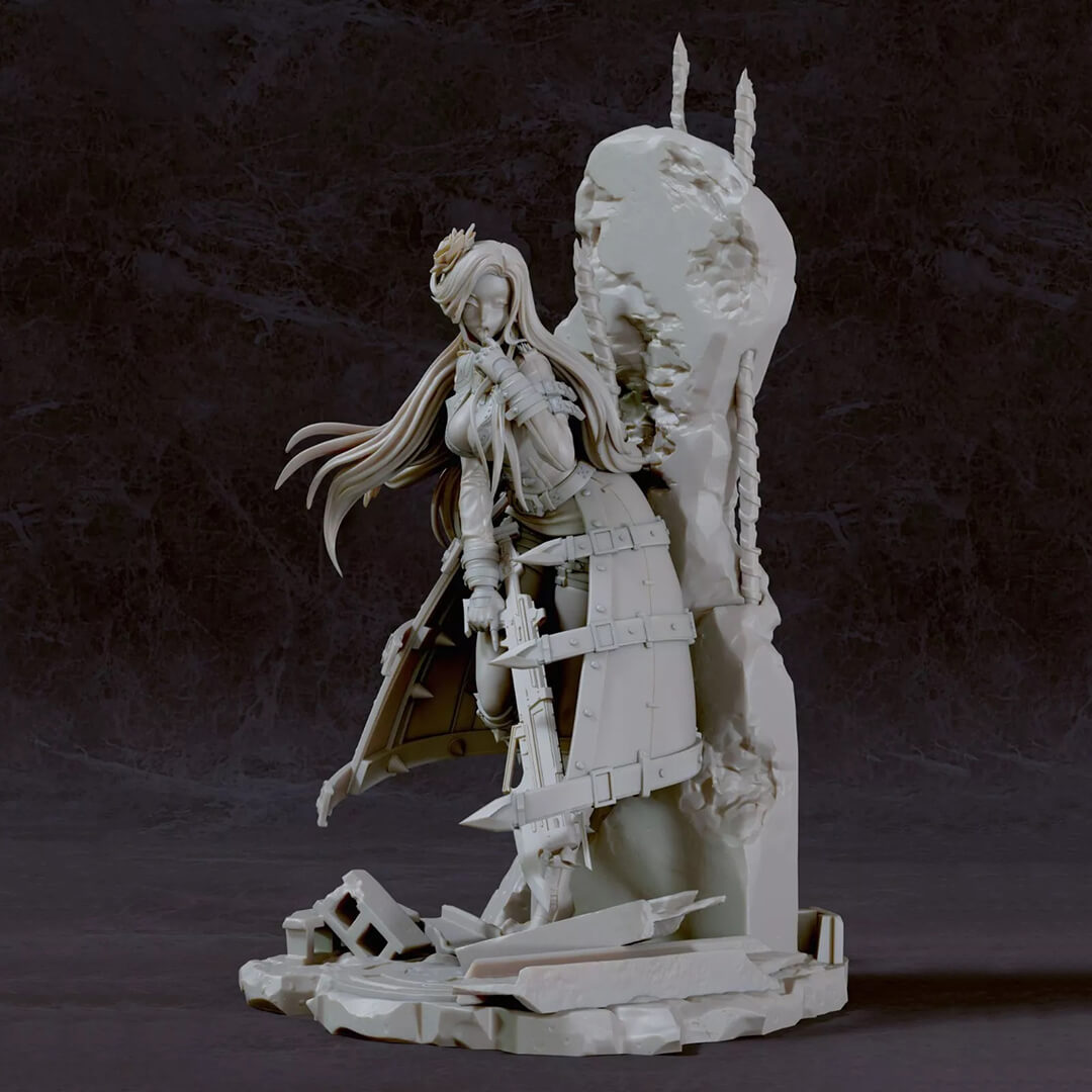 Maiden Nikke Goddess of Victory Figure - 3D Model by 3dprintmodelSG