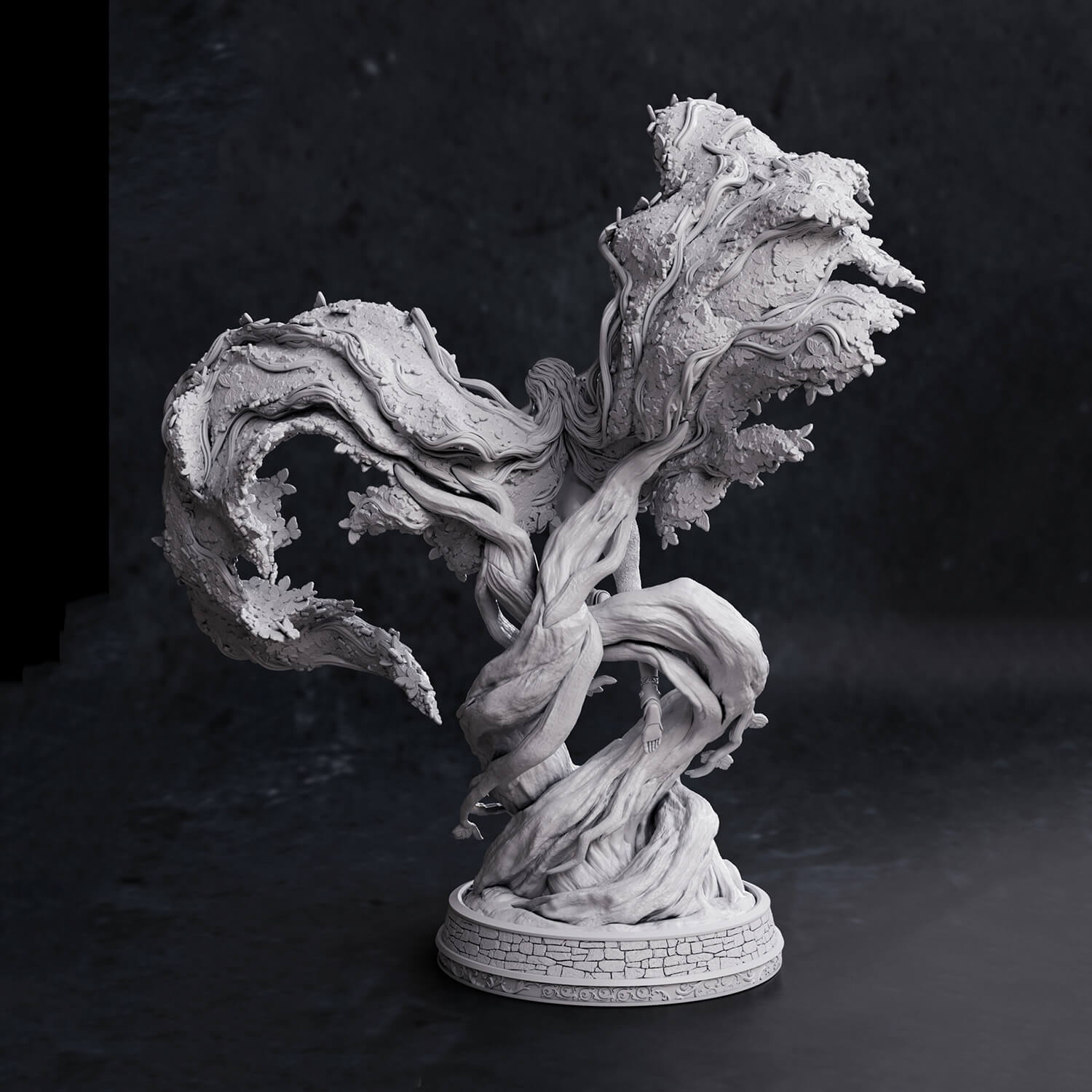 Malenia Goddess of Rot- Elden Ring Figures 3D Print Model by 3dprintmodelSG