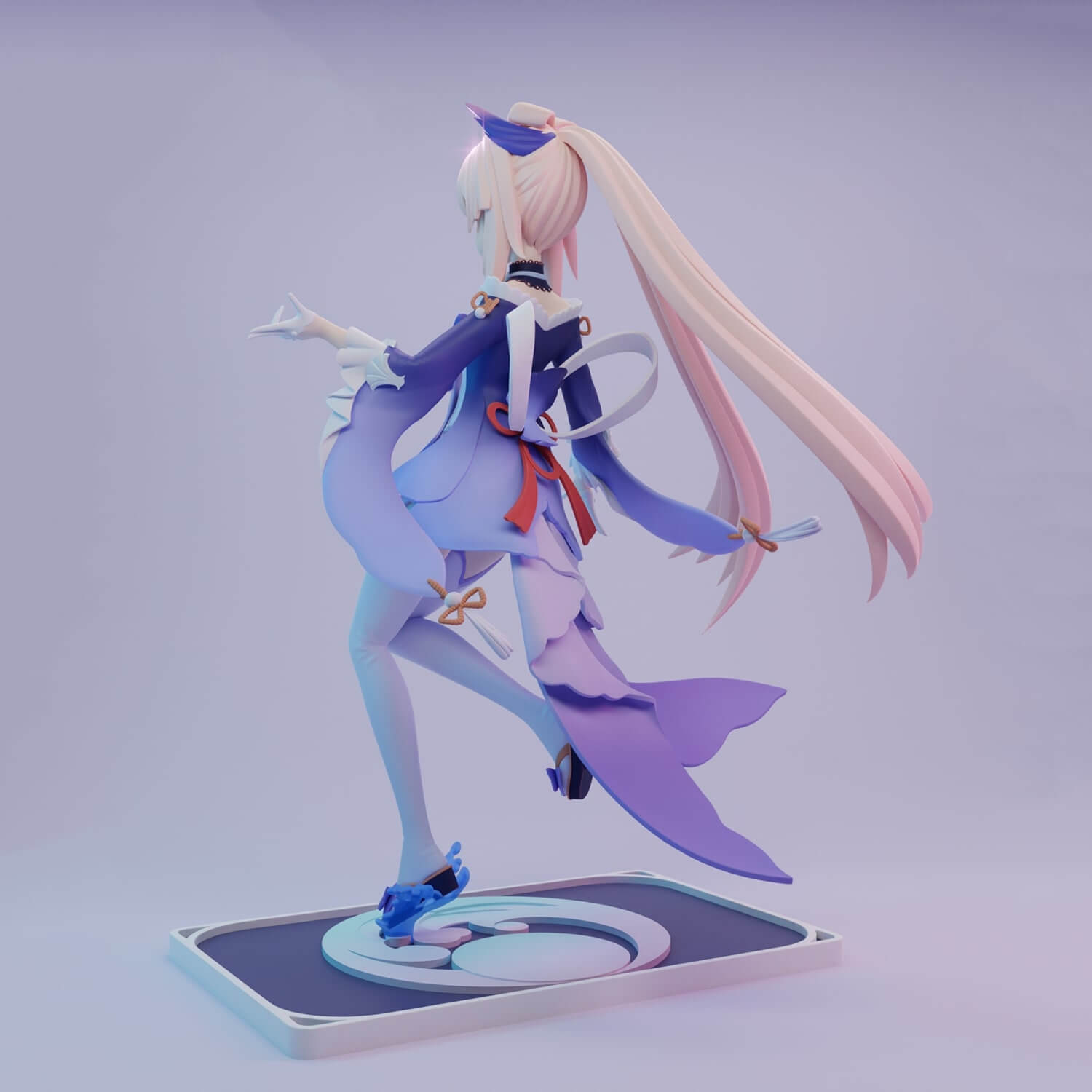 Sangonomiya Kokomi Genshin Impact Figures - 3D Print Model by ...