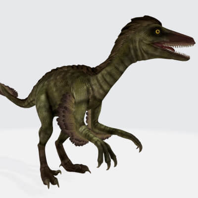 Troodon Dinosaur Sculpture - 3D Model by 3dprintmodelSG