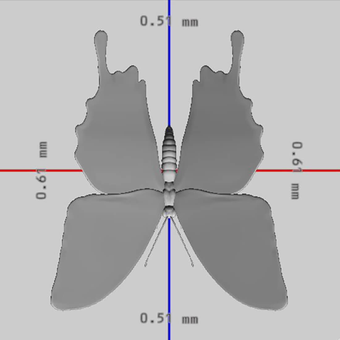 Ulysses Butterfly 3D Model Ready To Print by 3dprintmodelSG