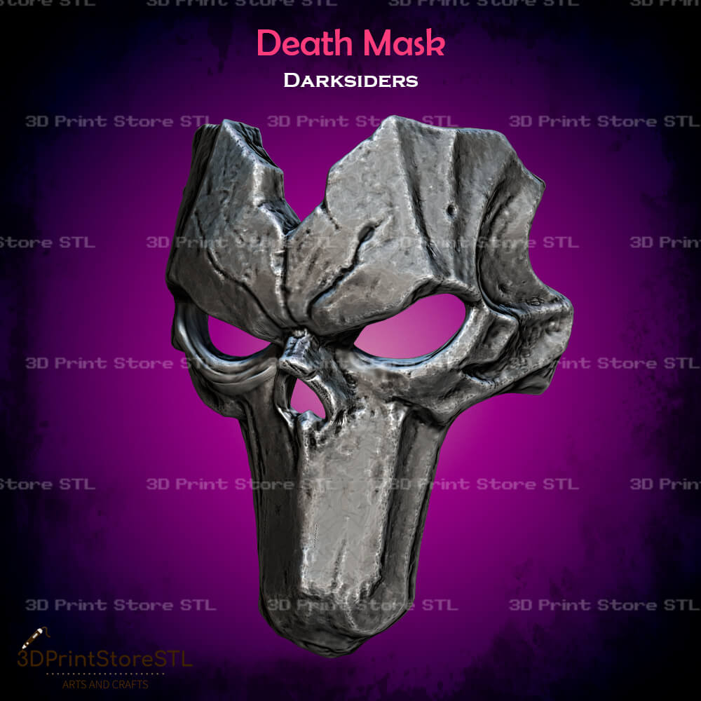 Darksiders 2 Death Face Without Mask
