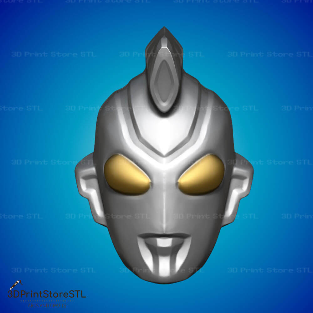 Galaxy Ultraman Helmet - 3D Model by 3dprintstorestl