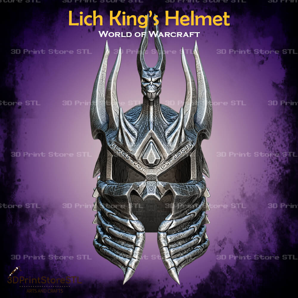 Lich King Helmet World Of Warcraft Lich King Helmet. #worldofwarcraft
