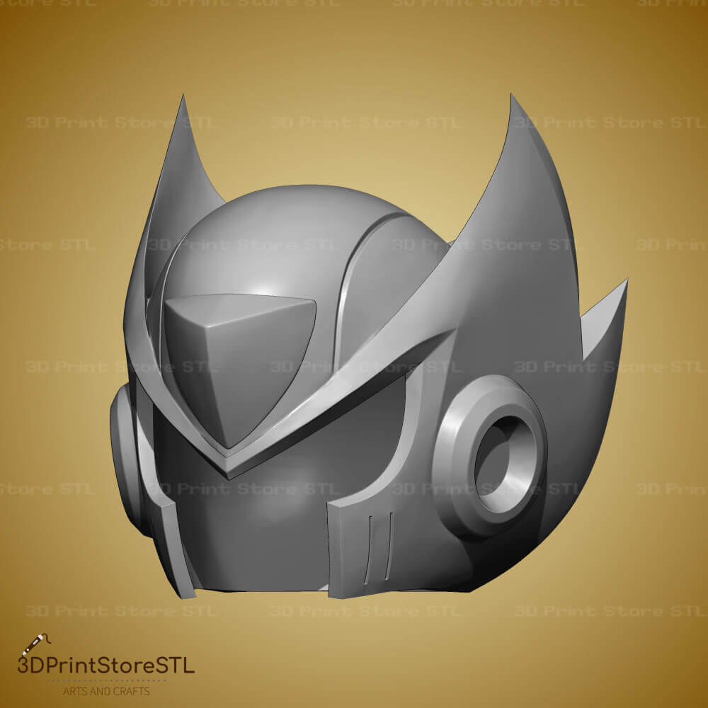 Megaman Zero Helmet Pepakura