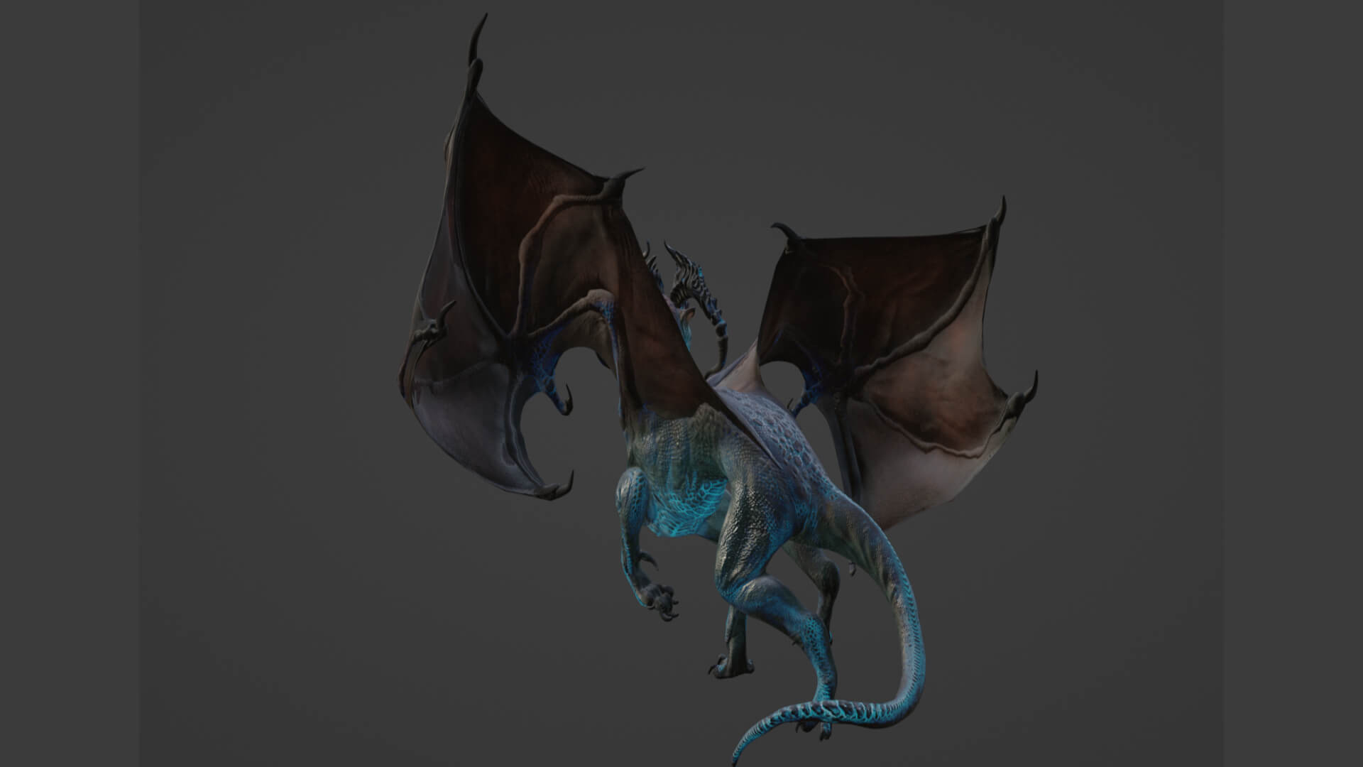 Fantasy Dragon - 3D Model by 3DPusher