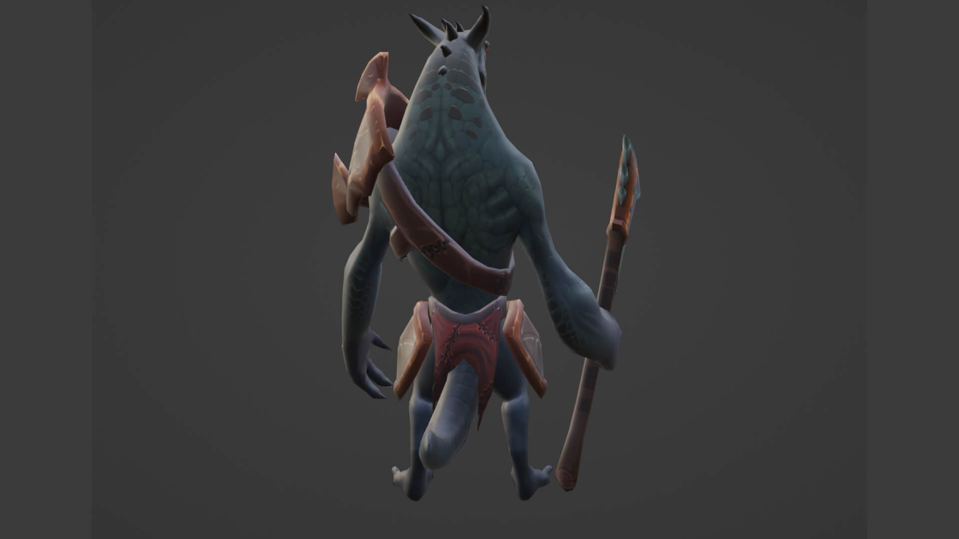 Fantasy War Character - 3D Model by 3DPusher