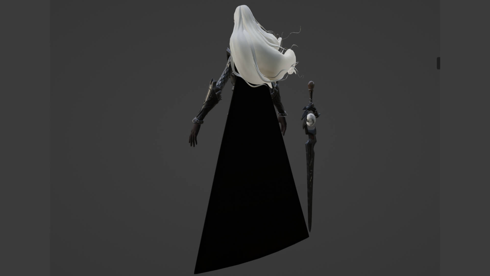 Lady Knight Character - 3D Model by 3DPusher