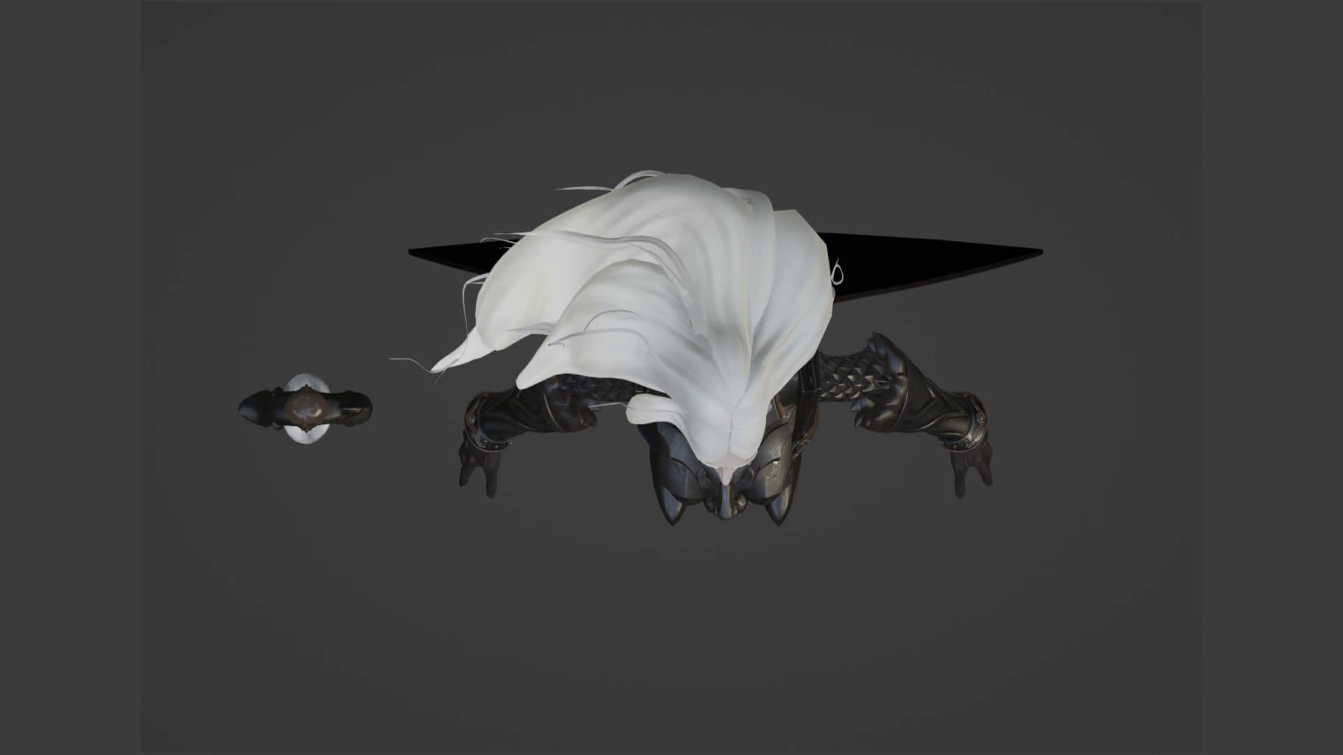 Lady Knight Character - 3D Model by 3DPusher