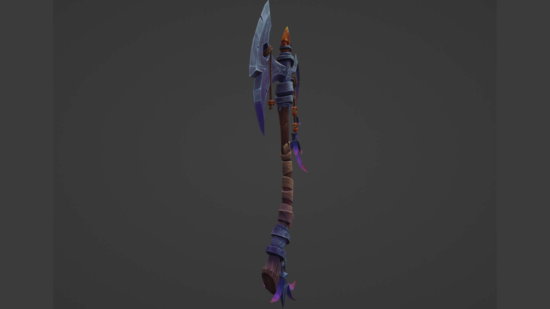 Stylized Battleax - 3D Model by 3DPusher