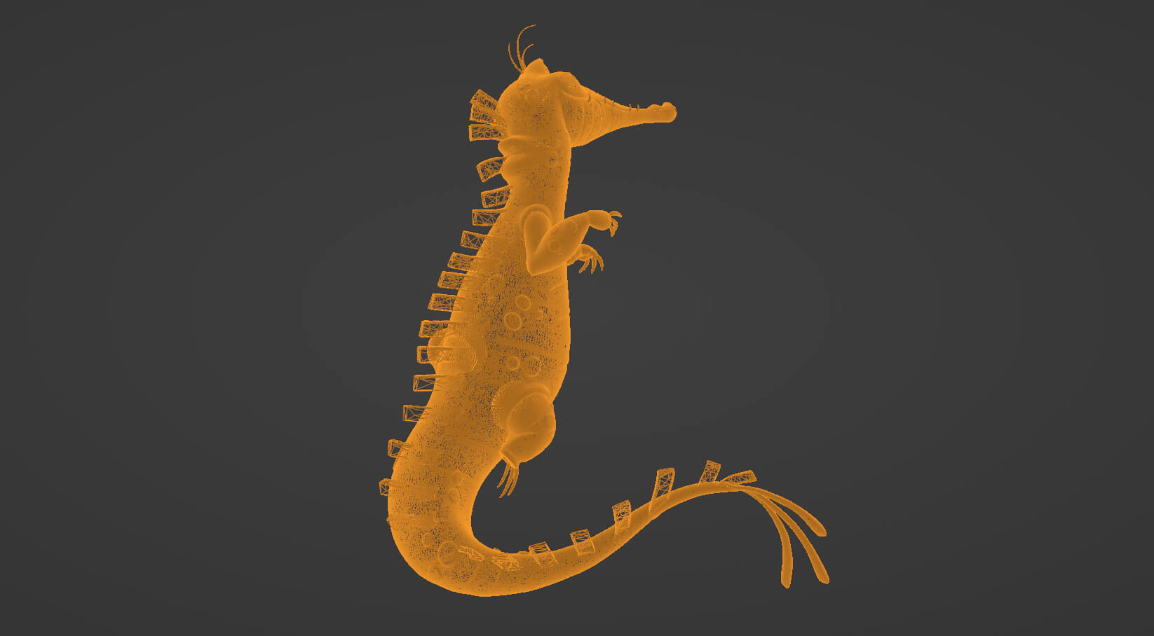 Stylized Crocodile Character - 3D Model by 3DPusher